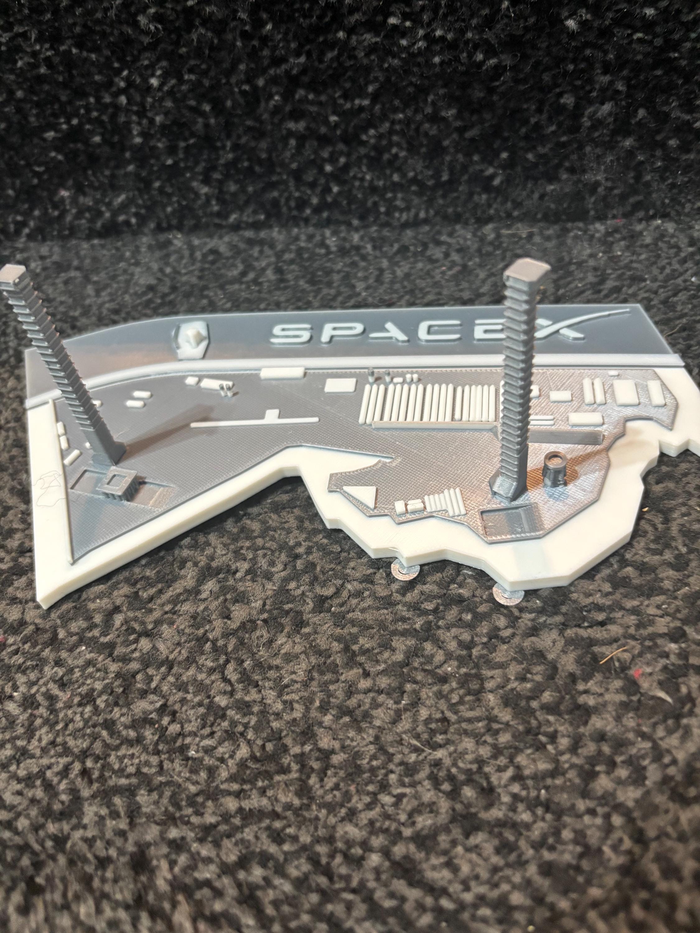 Spacex Starship Starbase Launch Site Scale Model - Etsy