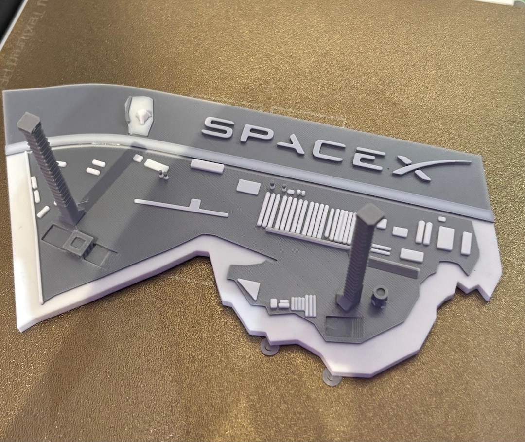 Spacex Starship Starbase Launch Site Scale Model - Etsy