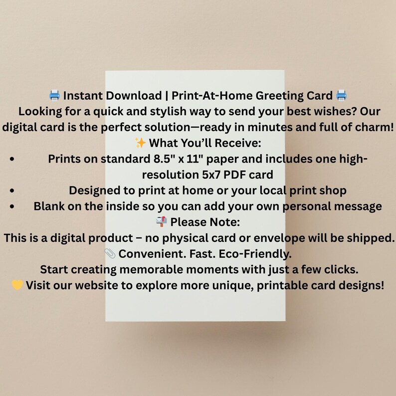 Watercolor Deer Birthday Card – Printable Woodland Forest Greeting Card ...