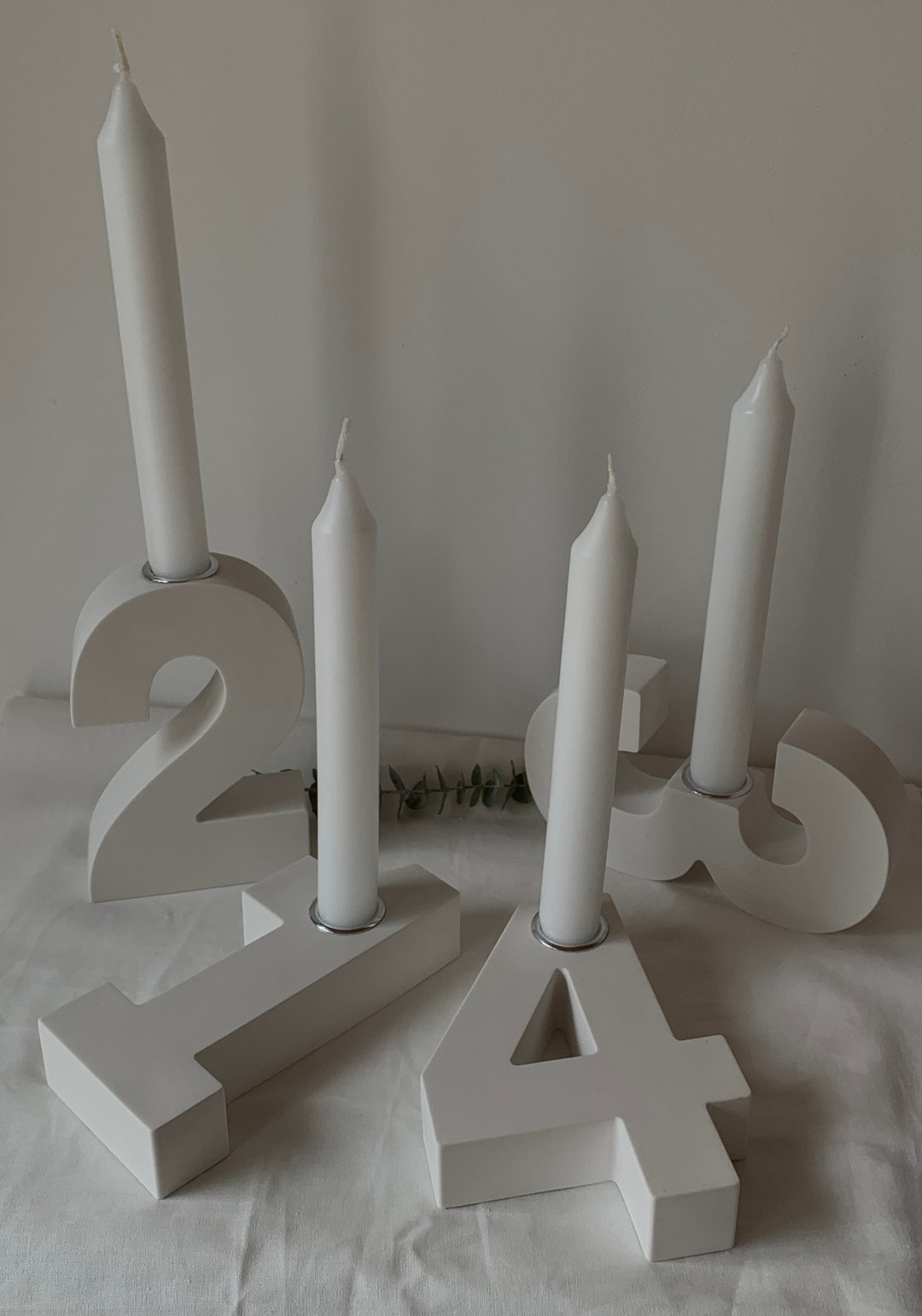 Advent Wreath/ Advent Numbers / One, Two, Three, Four/ Christmas ...