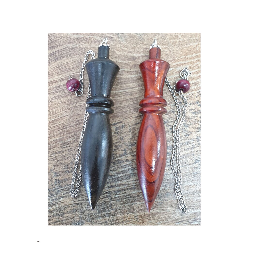 KARNAK Pendulum in Exotic Woods for Dowsing Divination and - Etsy
