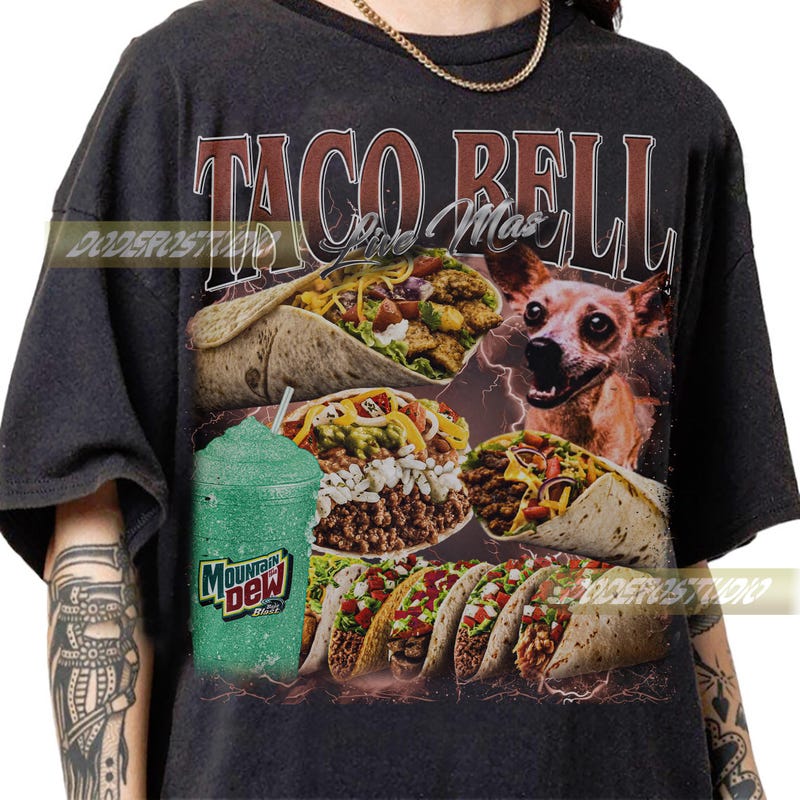 Funny Taco Bell Merch - Etsy Canada