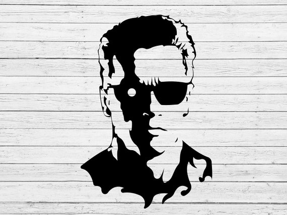 Terminator 2 SVG /arnold Schwarzenegger / Cut Files for Cricut | Etsy ...