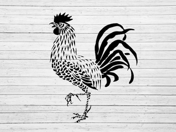 Rooster SVG / Rooster Clip Art/ Cut files for Cricut / | Etsy