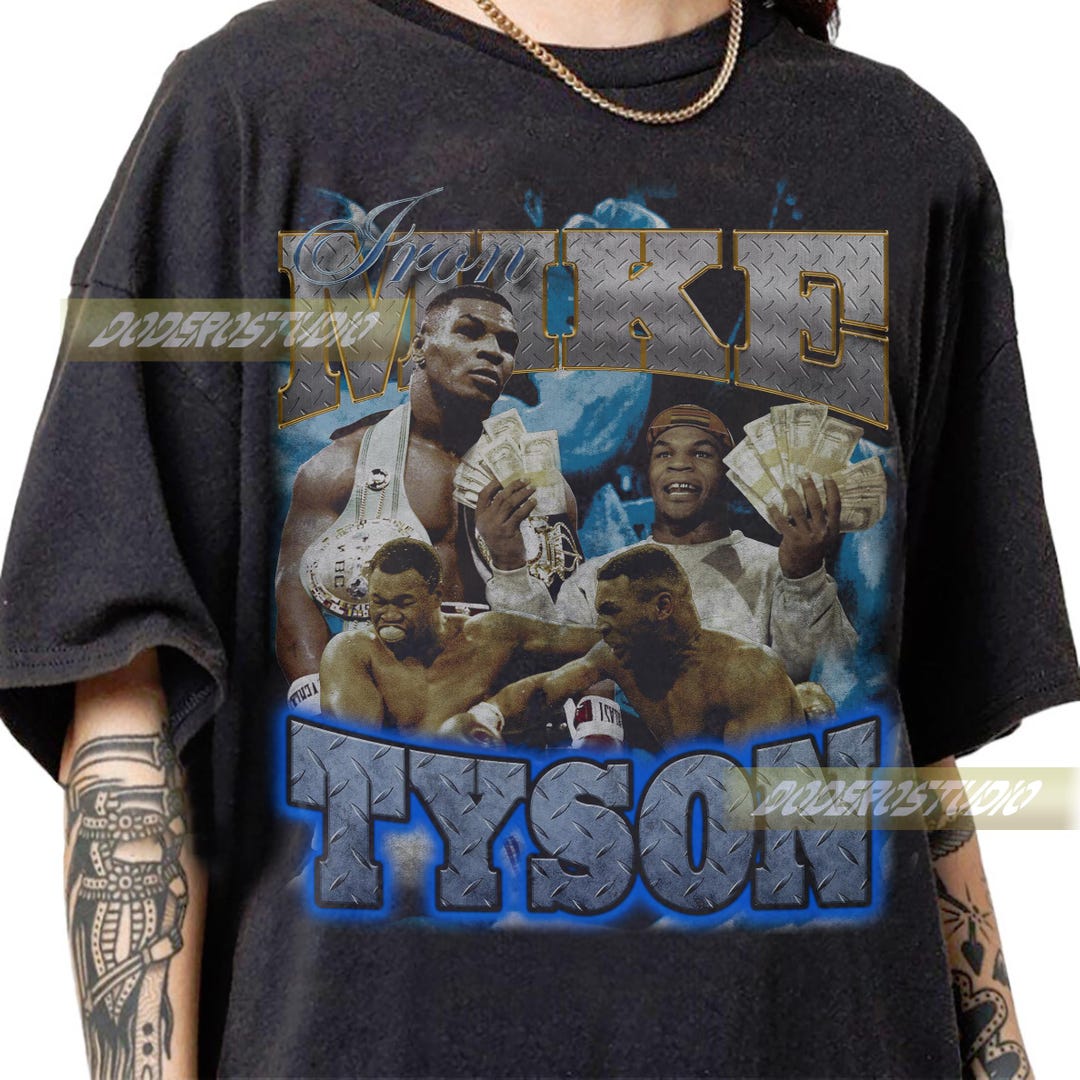 Limited Mike Tyson Vintage Shirt, Retro Mike Tyson Boxing Gifts for ...