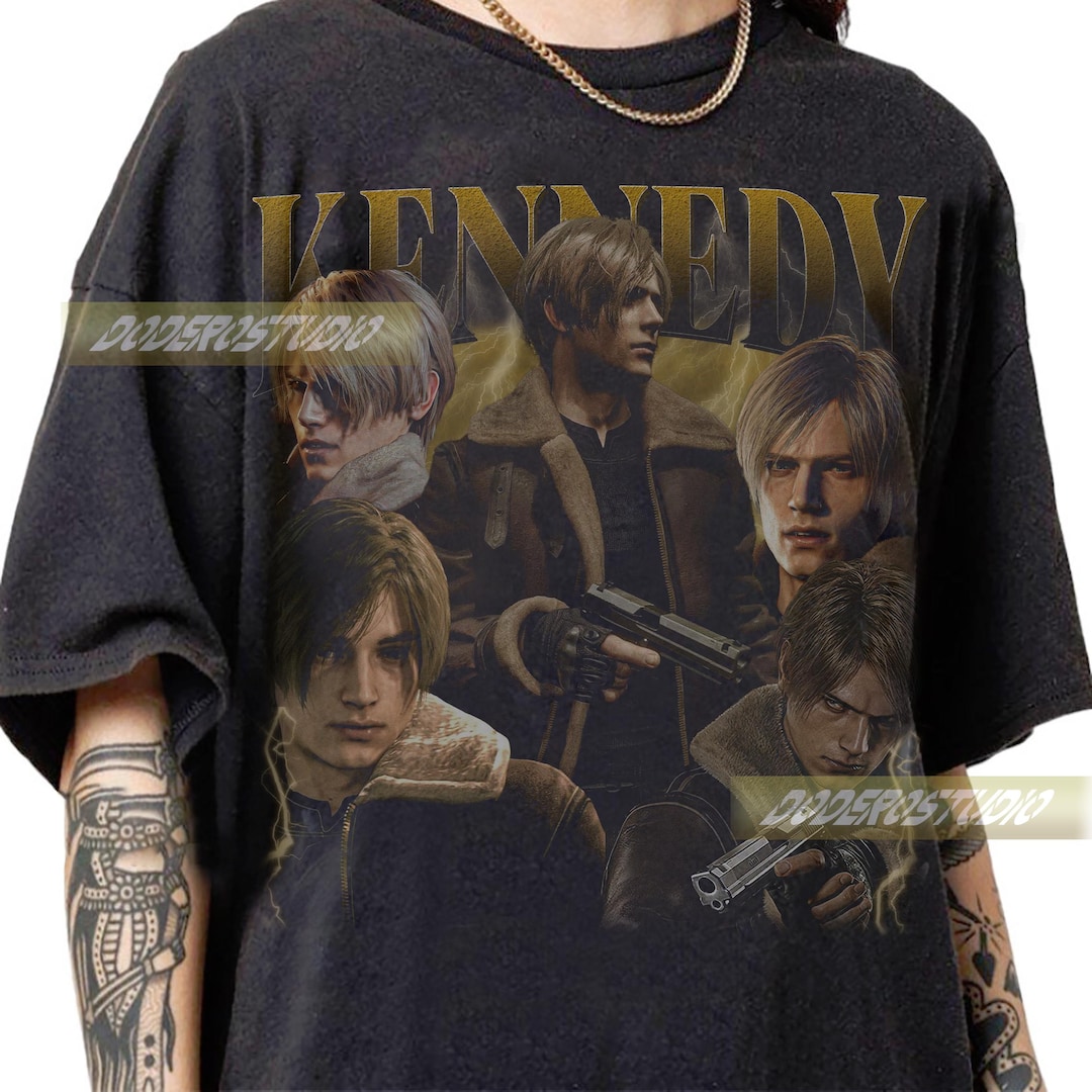Limited Leon S Kennedy Vintage Shirt, Leon Kennedy Gifts for Woman and ...