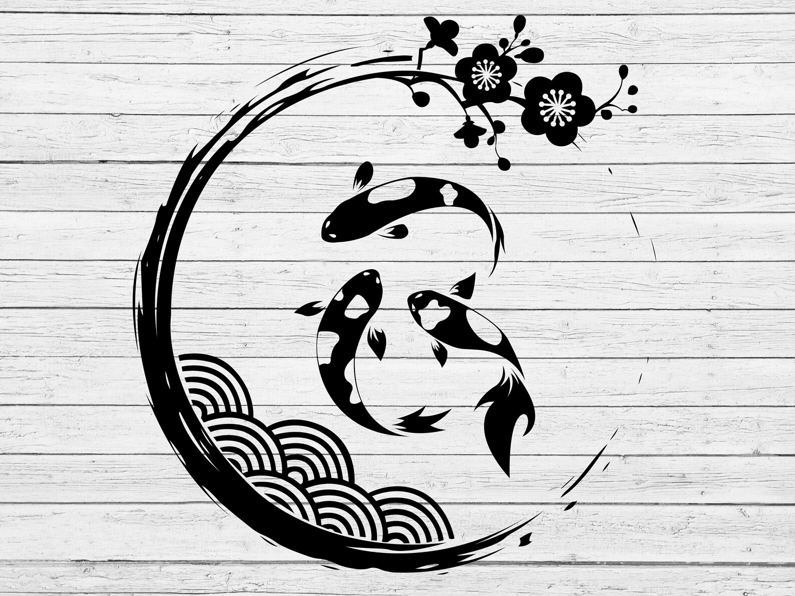 Koi Fish SVG / Fish Clip Art/ Cut Files for Cricut / Download - Etsy