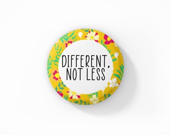 Different Not Less - Etsy UK