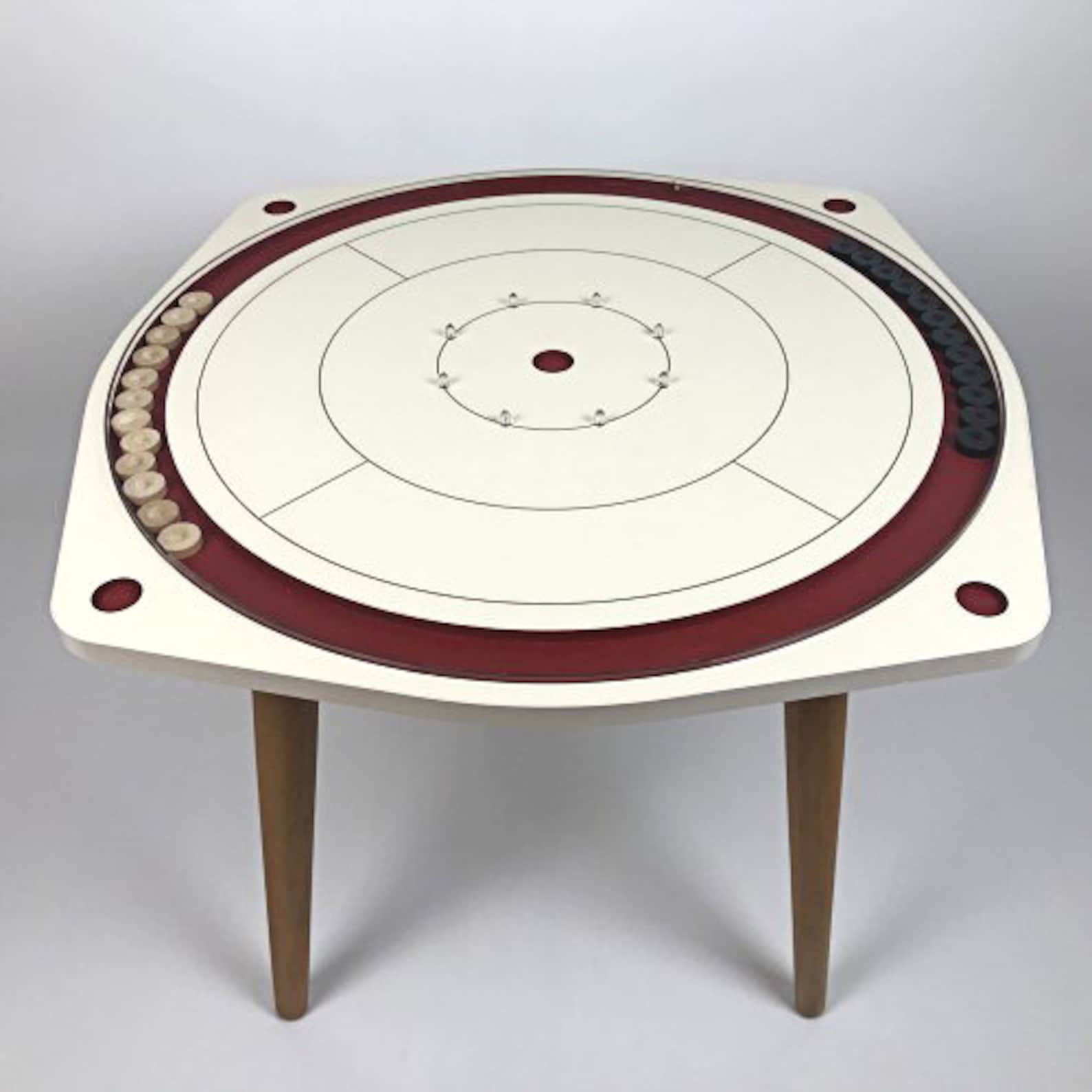 Crokinole Board Game Crokinole Crokinole Table Carrom - Etsy