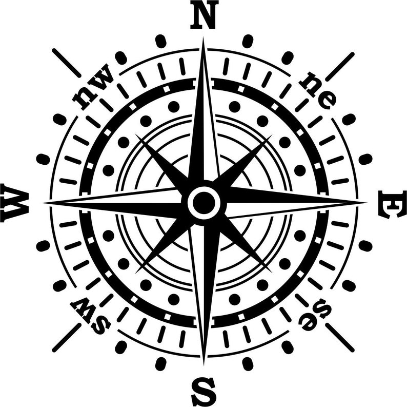 Compass SVG, PDF, EPS, Svg Files for Cricut,cuttable Cricut Digital ...
