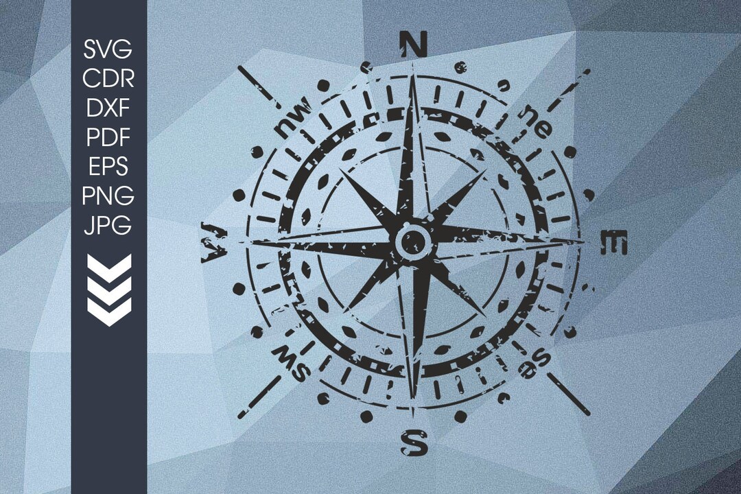 Compass SVG, PDF, EPS, Svg Files for Cricut,cuttable Cricut Digital ...