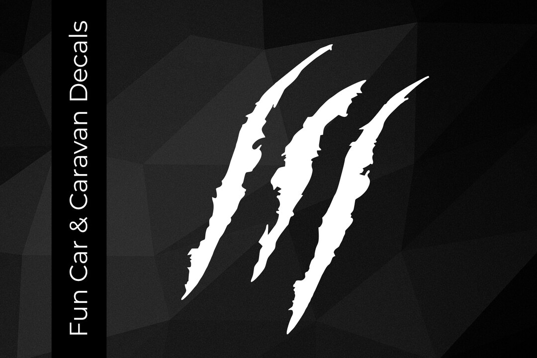 Scratches Vinyl Decal, Scratches Vinyl Sticker, Scratches Car Decal - Etsy