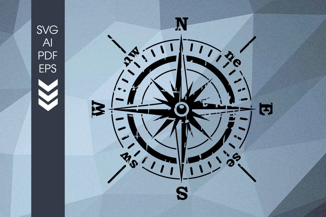 Compass SVG, PDF, EPS, Svg Files for Cricut,cuttable Cricut- Digital ...