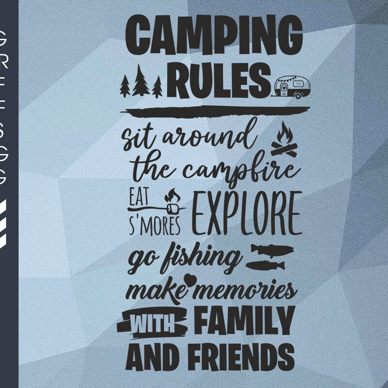 Camping Rules - Etsy