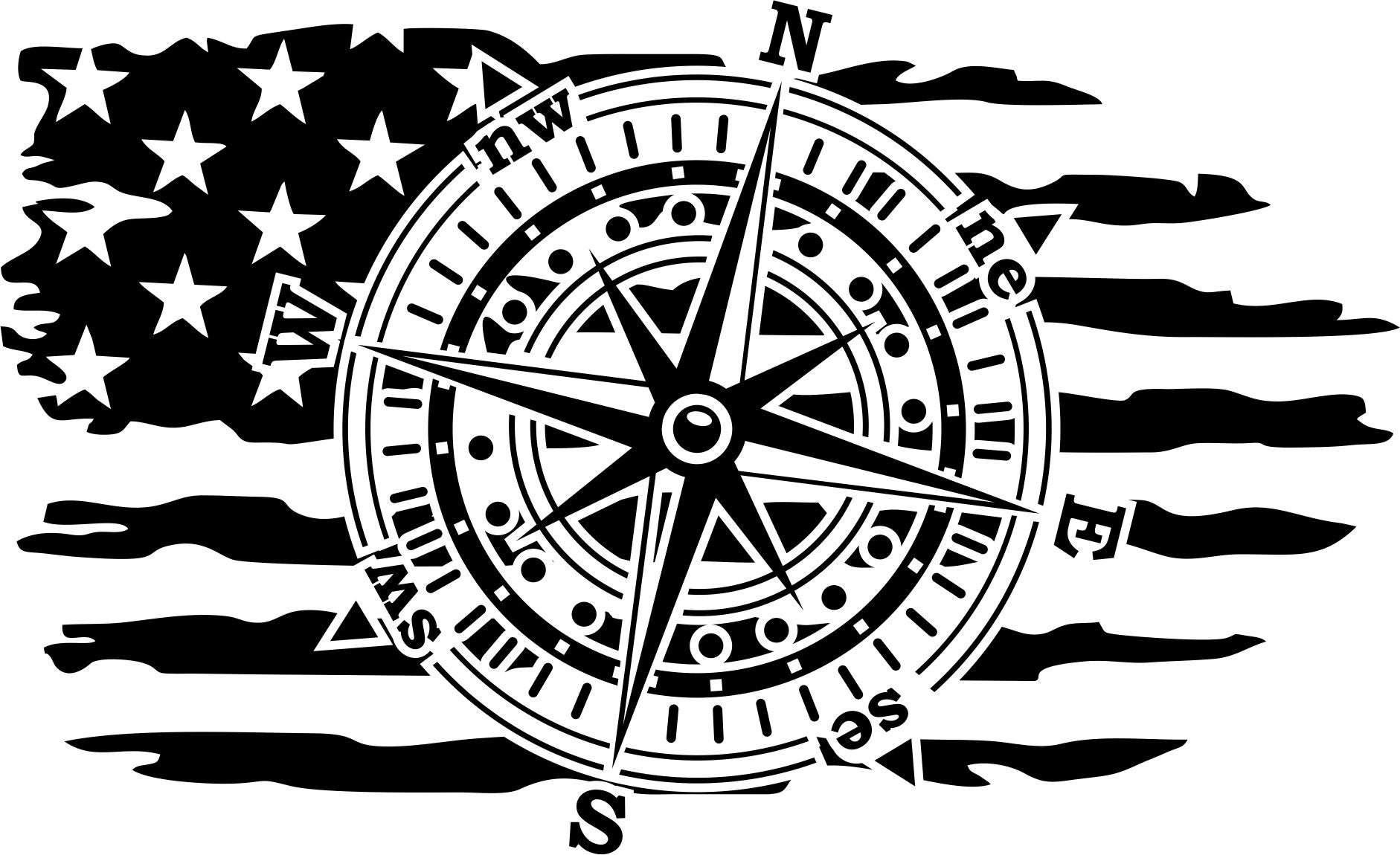 Compass SVG, PDF, EPS, Svg Files for Cricut,cuttable Cricut Digital ...