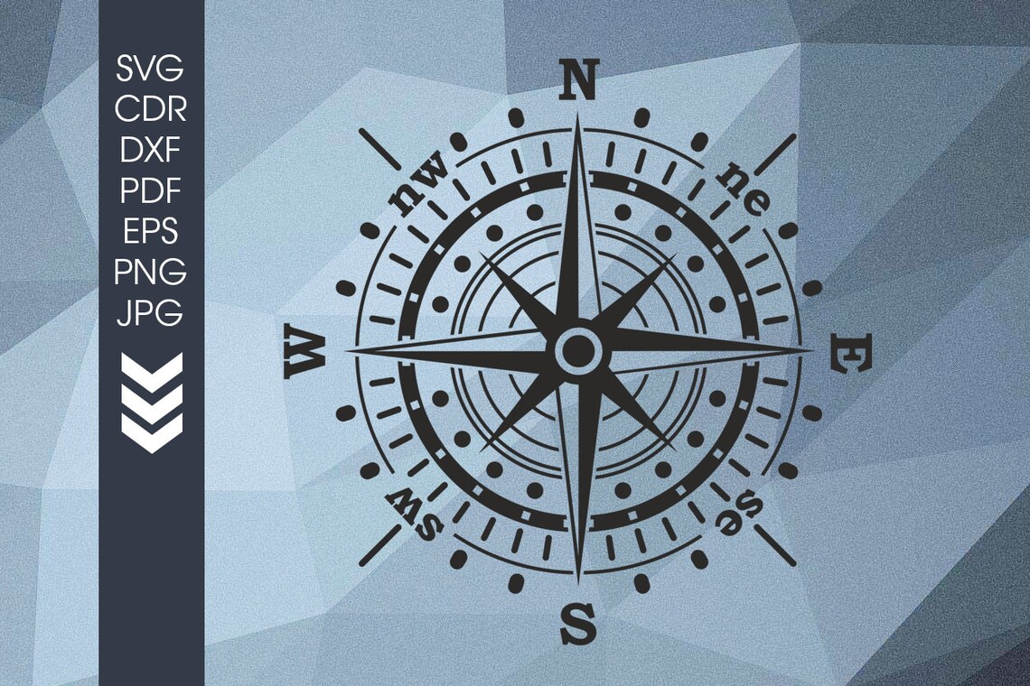 Compass SVG, PDF, EPS, Svg Files for Cricut,cuttable Cricut Digital ...