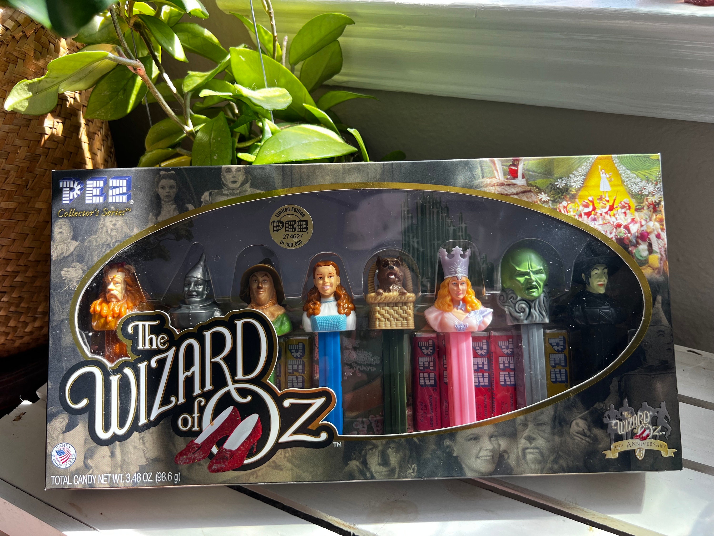 Wizard of Oz Collectible Pez Dispensers Limited 70th Anniversary ...