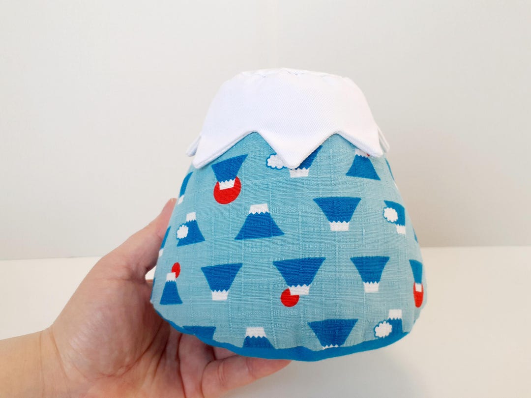 Type A Mount Fuji Plush Toy Mtfuji Ornament Japanese Kawaii Mount Fuji ...