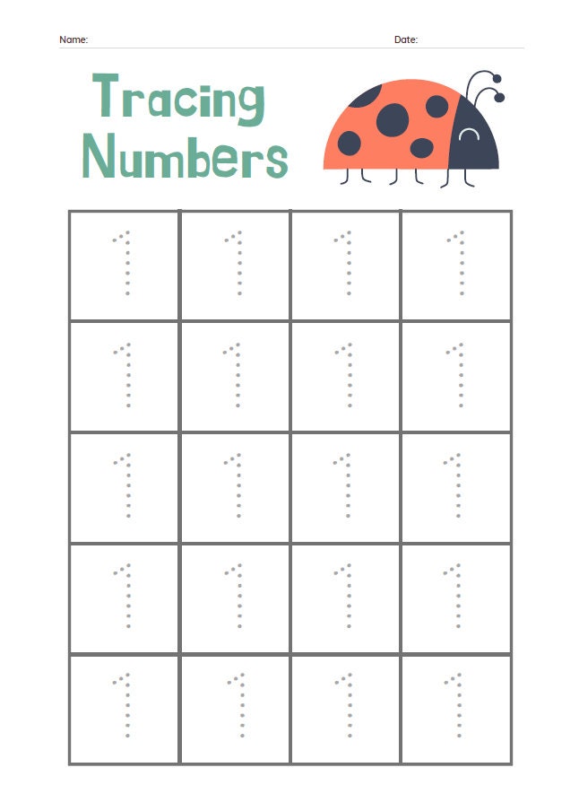 DIY Iron-on Numbers for Kids – Easy and Creative Educational Tool - Etsy