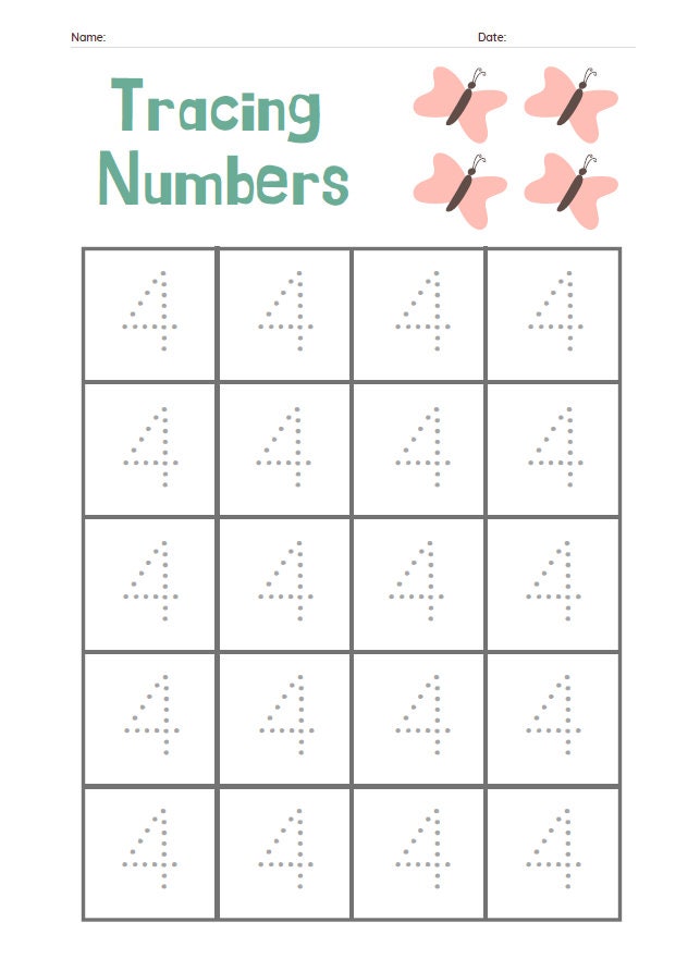 DIY Iron-on Numbers for Kids – Easy and Creative Educational Tool - Etsy