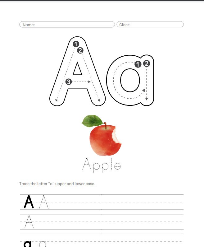 Printable Cursive Alphabet Worksheets, Handwriting Practice Pages, How ...