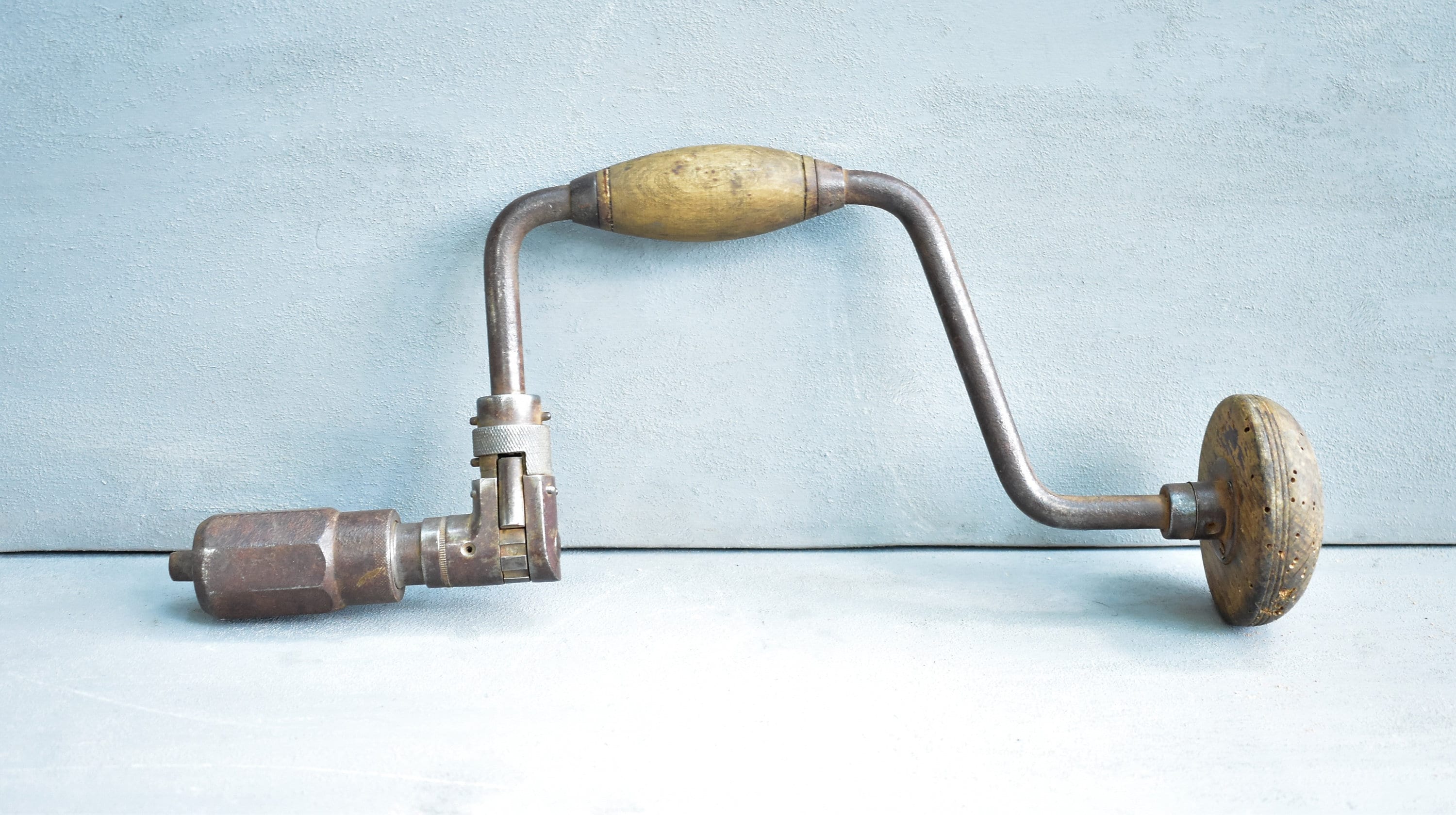 Vintage Hand Drill, Hand Drill, Vintage Manual Drill, Antique Hand ...