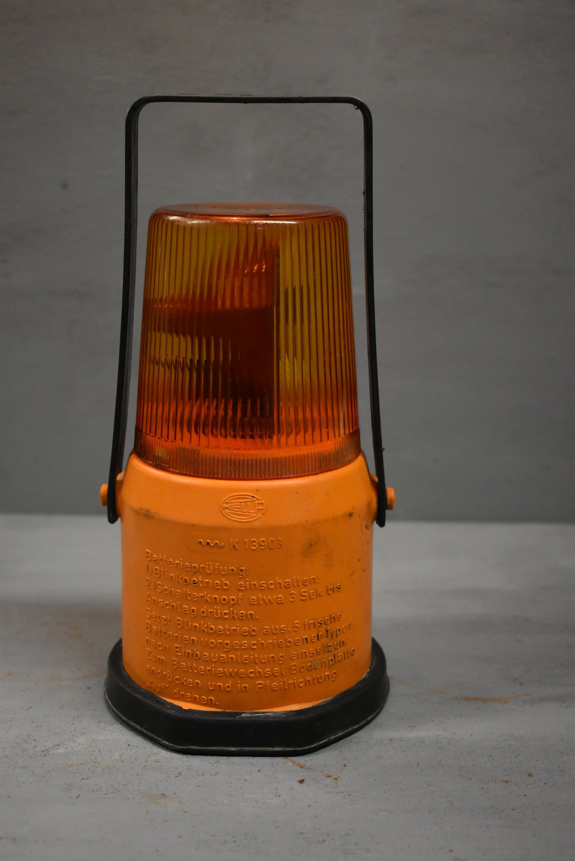 Vintage Hella Emergency Car Light,emergency Light,portable Light, - Etsy