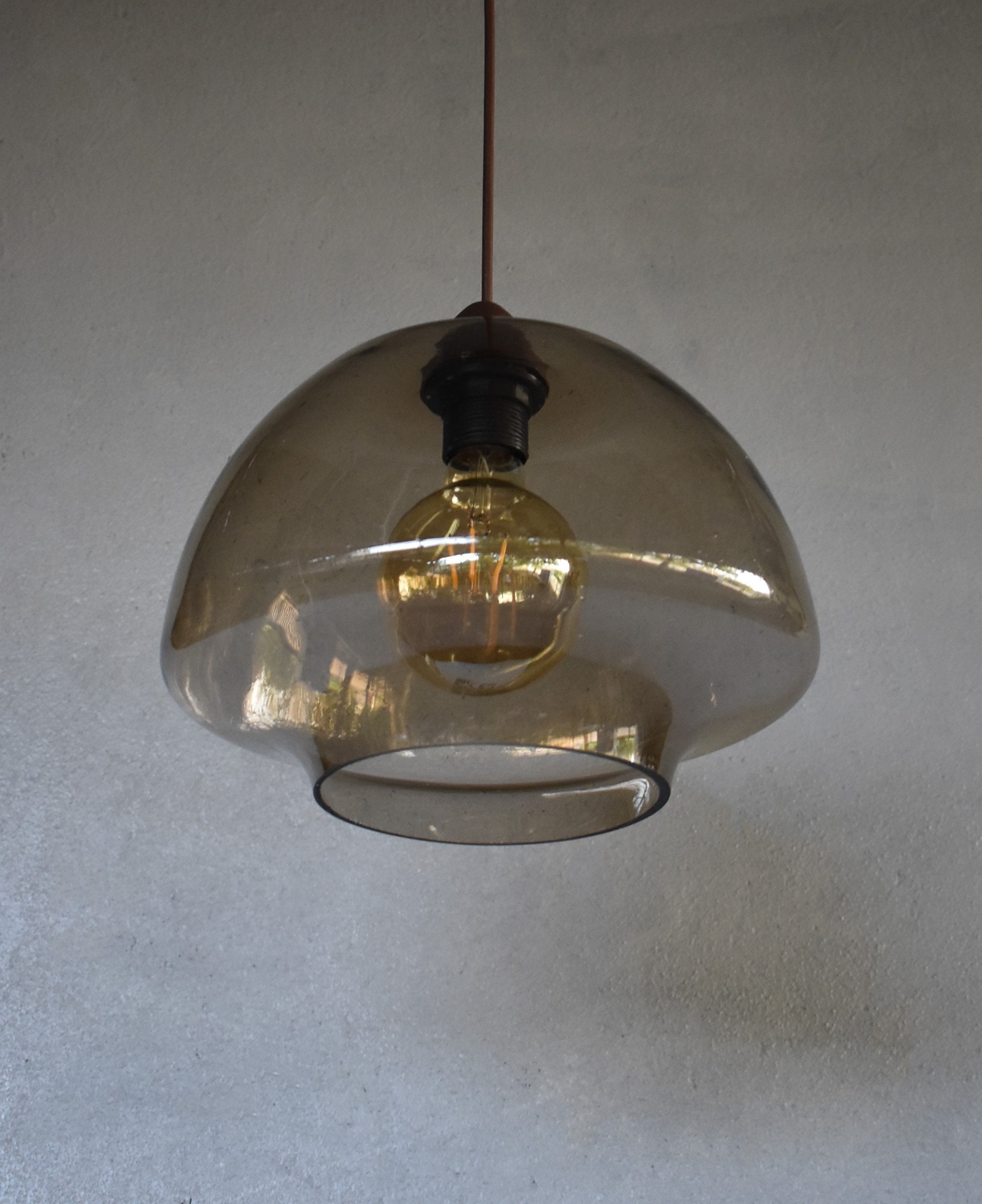 Glass Pendant Light, Ball Lamp, Ceiling Lamp, Hanging Lamp, Glass Ball ...