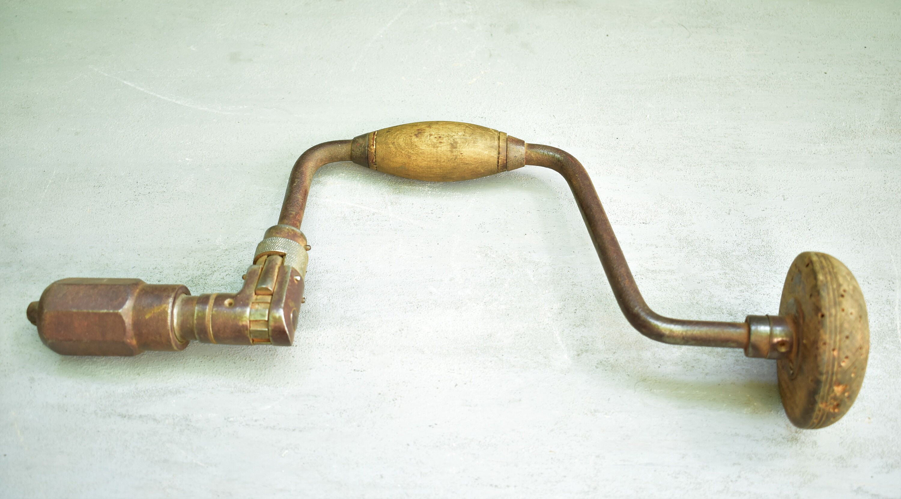 Vintage Hand Drill, Hand Drill, Vintage Manual Drill, Antique Hand ...