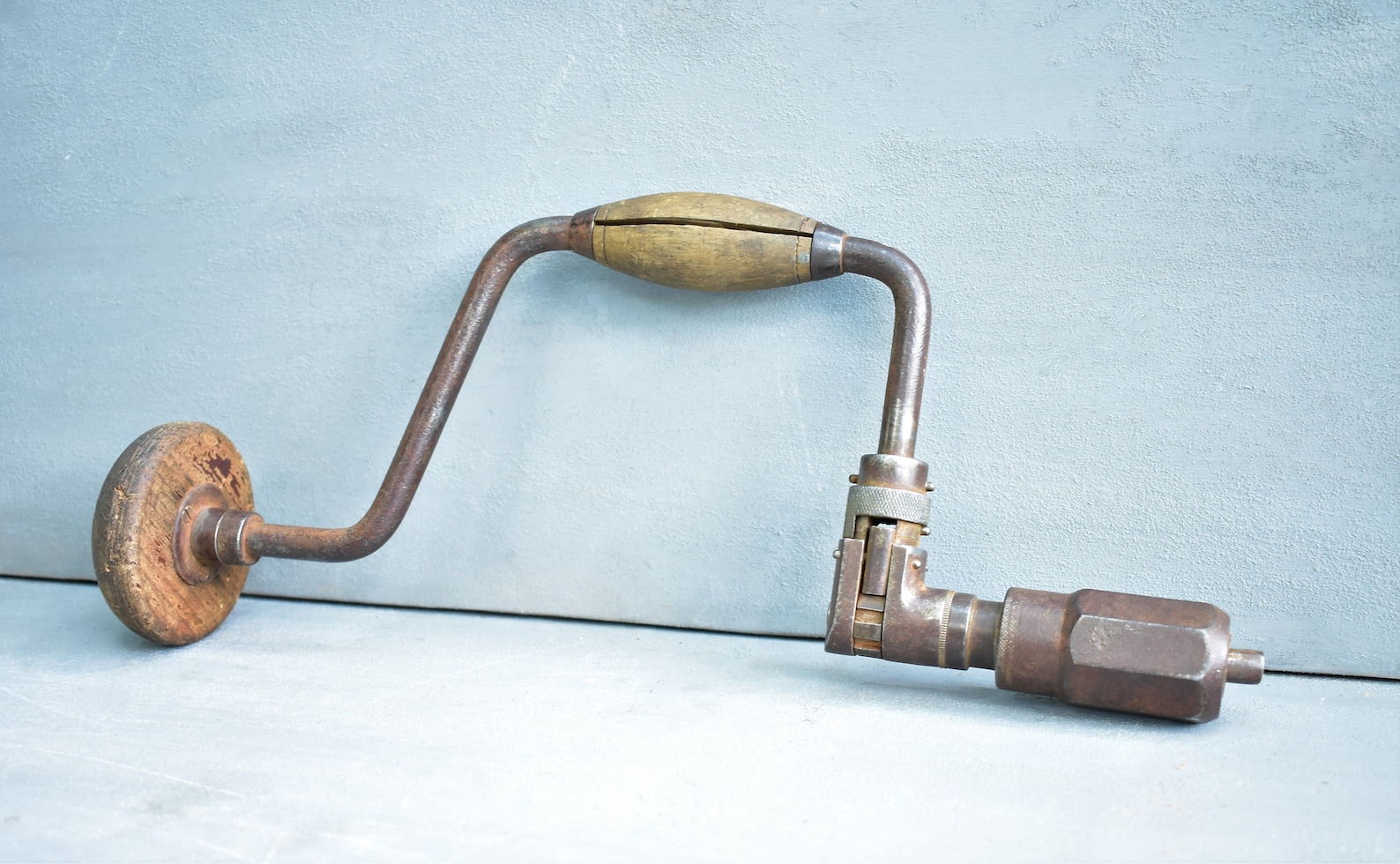 Vintage Hand Drill, Hand Drill, Vintage Manual Drill, Antique Hand ...