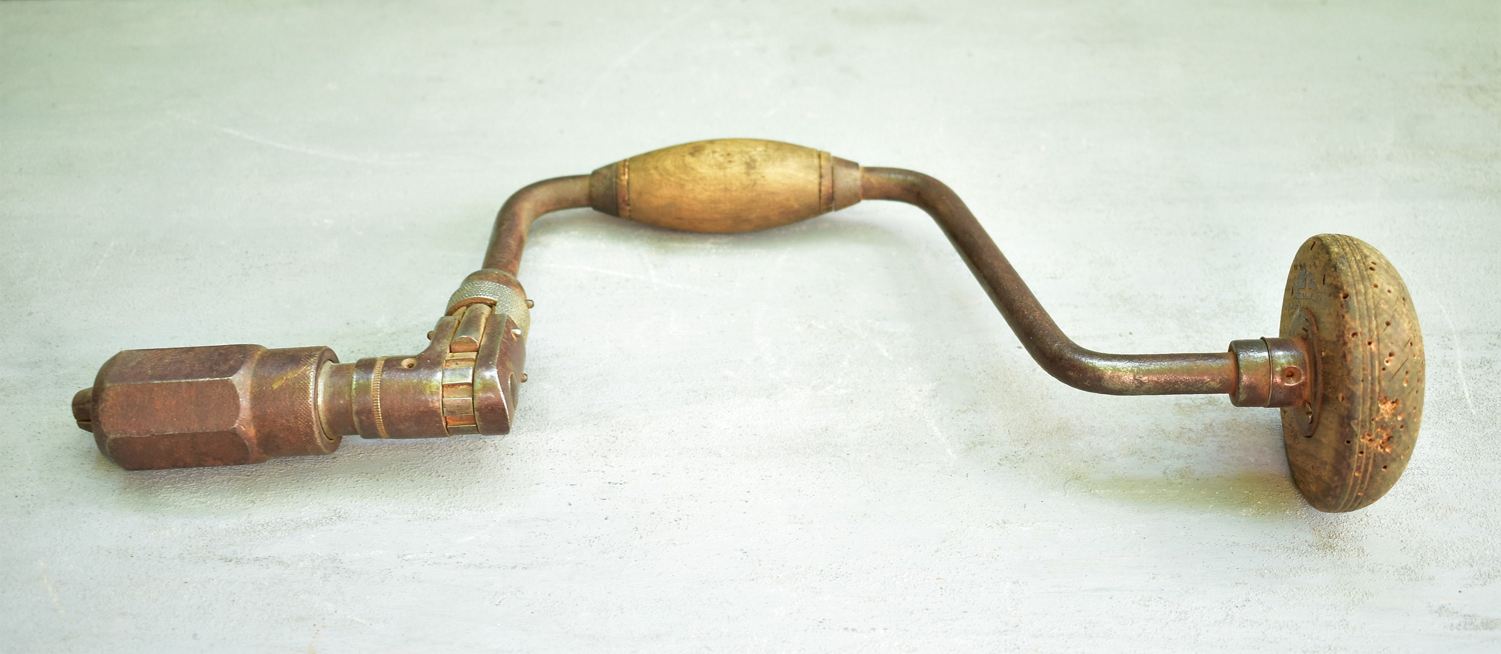Vintage Hand Drill, Hand Drill, Vintage Manual Drill, Antique Hand ...