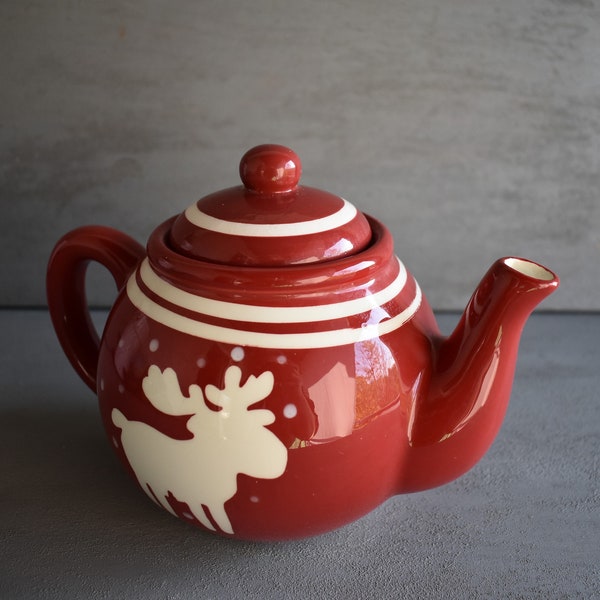 Retro Teapot - Etsy