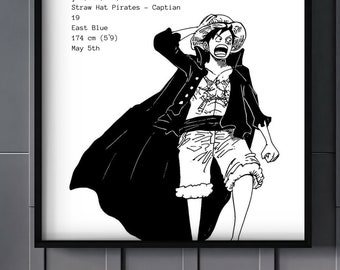 Luffy One Piece - Etsy