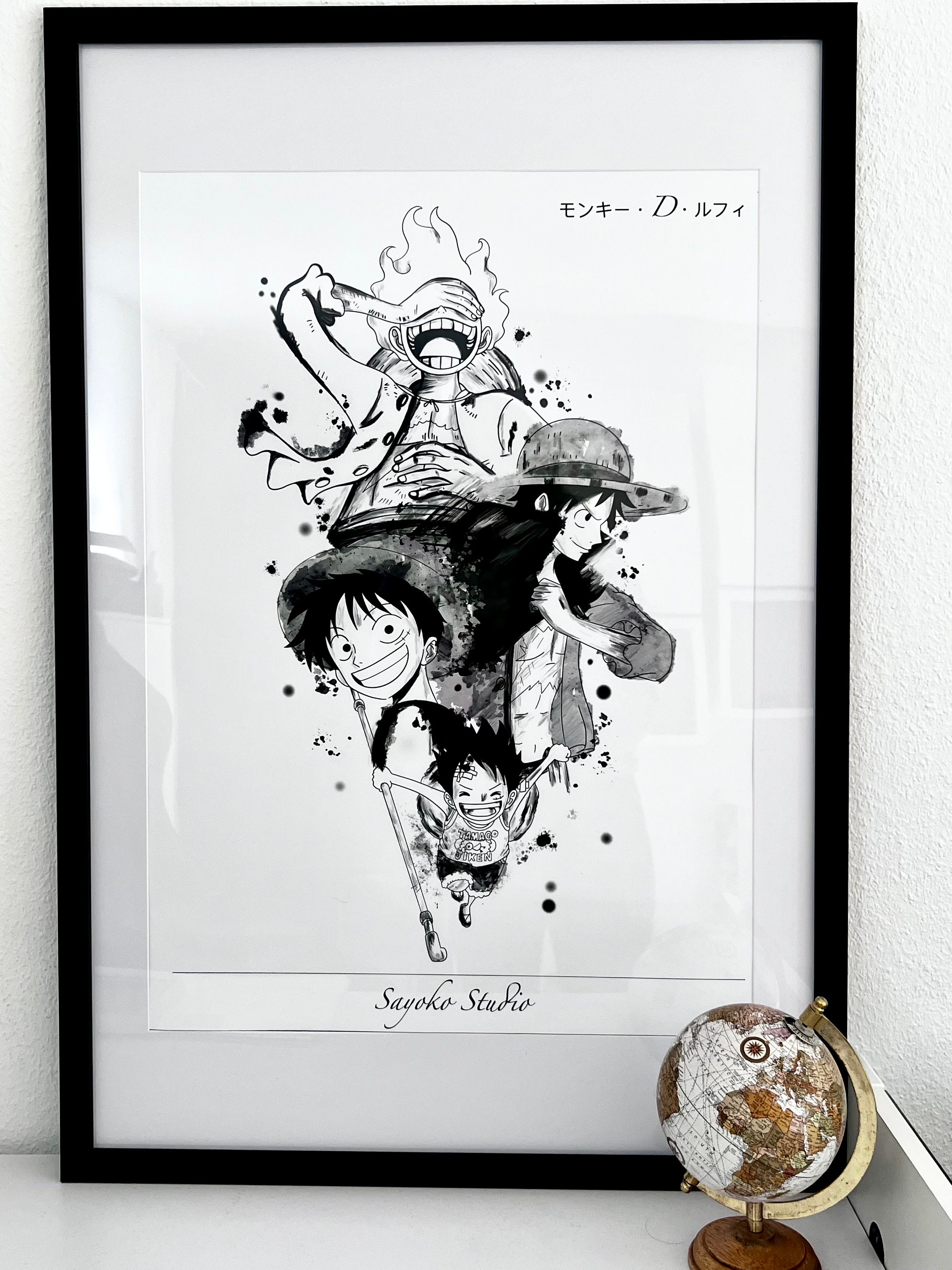 Monkey D Luffy - Poster - Etsy