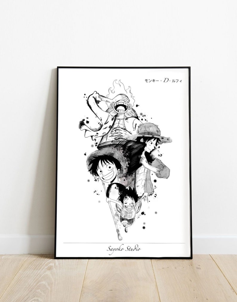 Monkey D Luffy Poster - Etsy