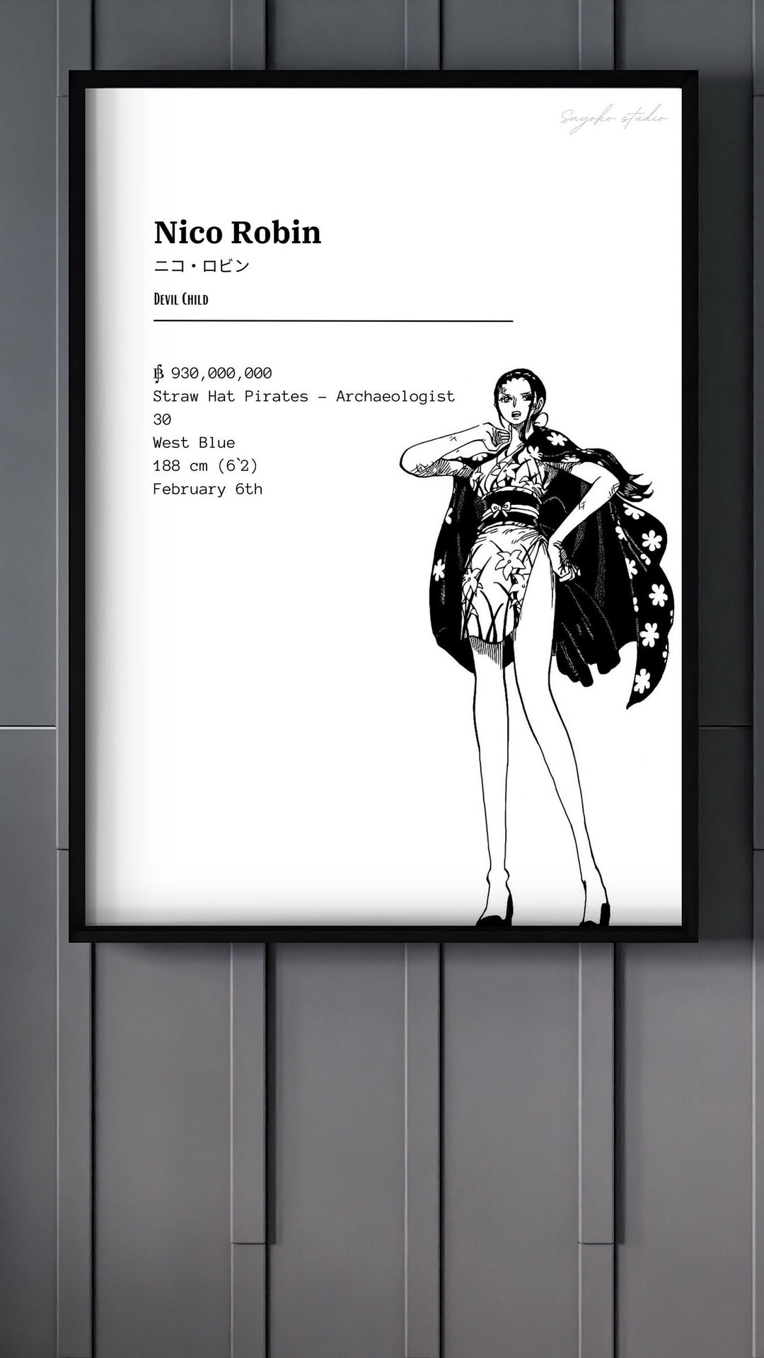 Nico Robin - One Piece - Etsy