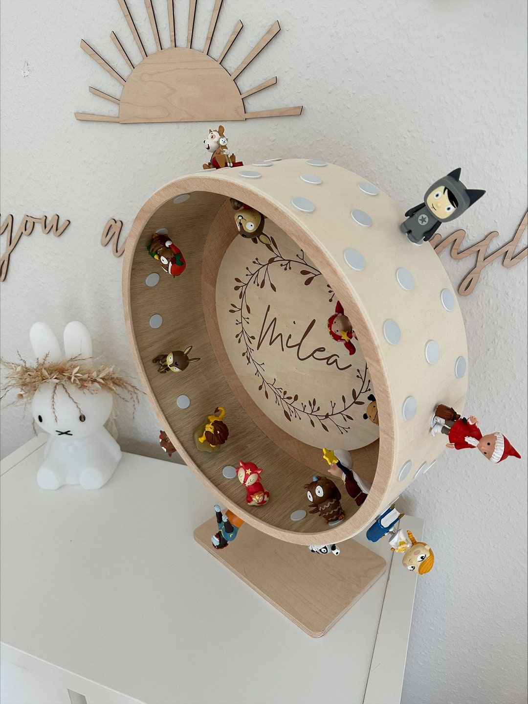 Height-adjustable Tonie Shelf, Ferris Wheel, Rotating and Height ...