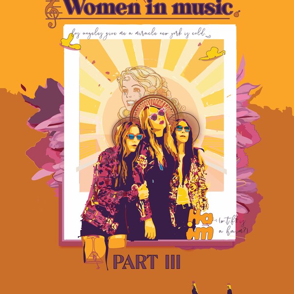 Haim Poster - Etsy
