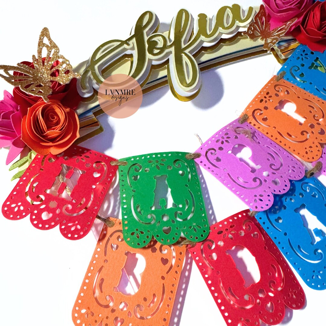 Fiesta-inspired Birthday Cake Topper, Fiesta-inspired Topper Decoration ...
