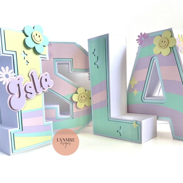 3d Letters - Etsy
