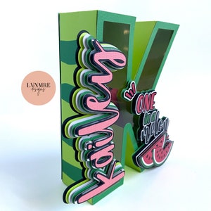 Custom 3D Letters, Personalized 3D Letters, 3D Letters Room Decor, 3D ...