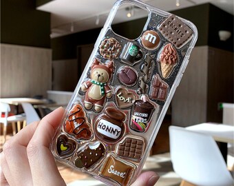 Chocolate Bear Phone Case - Etsy