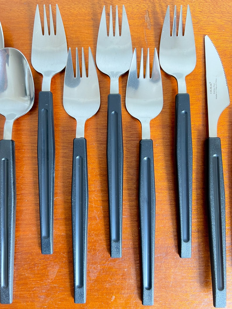 IKEA 'alert' Cutlery Set - 20 Pieces - Design by Franz James - Etsy