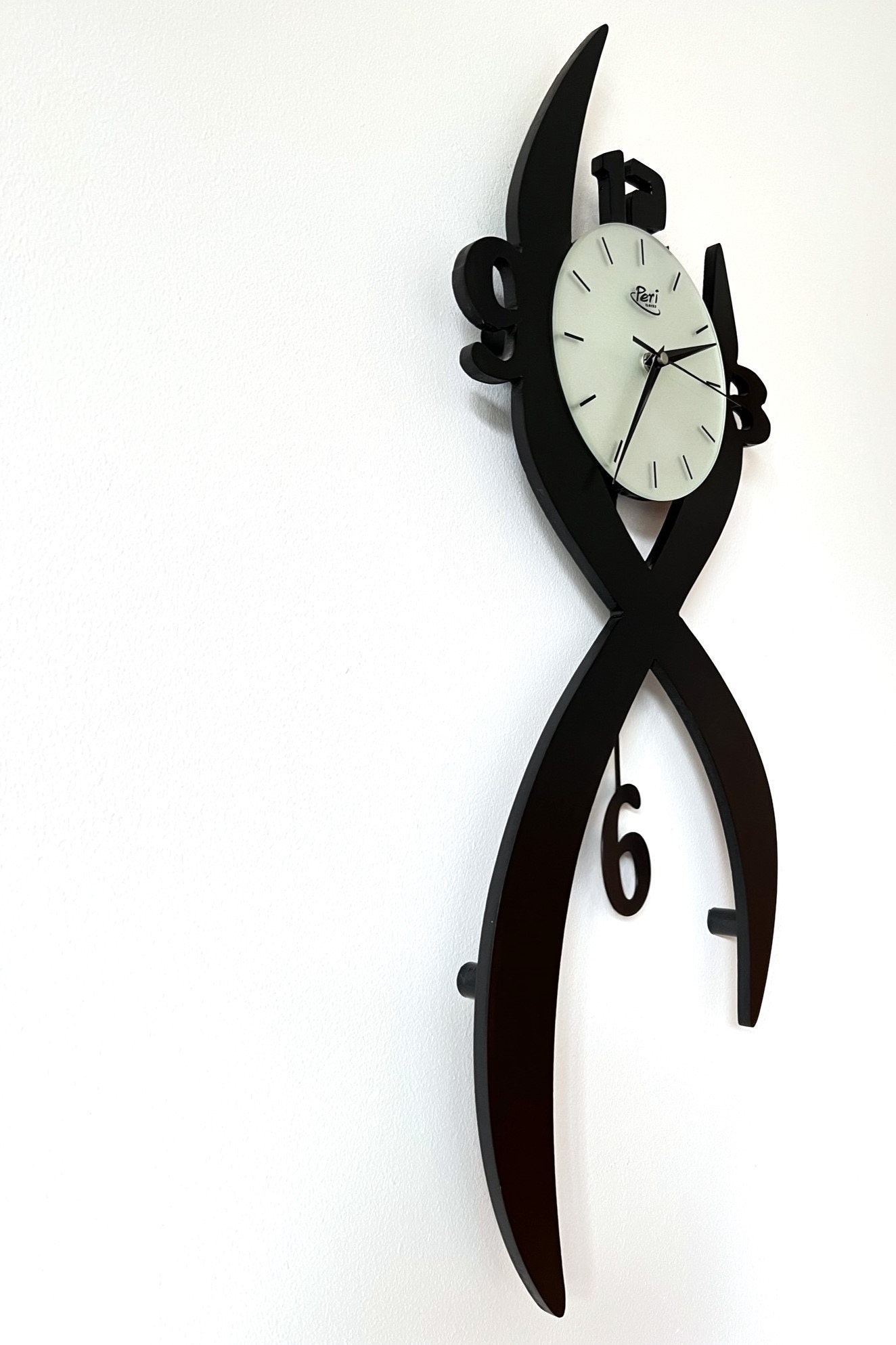 Vintage 'peri Clocks' Wall Clock 90s / Y2K - Etsy