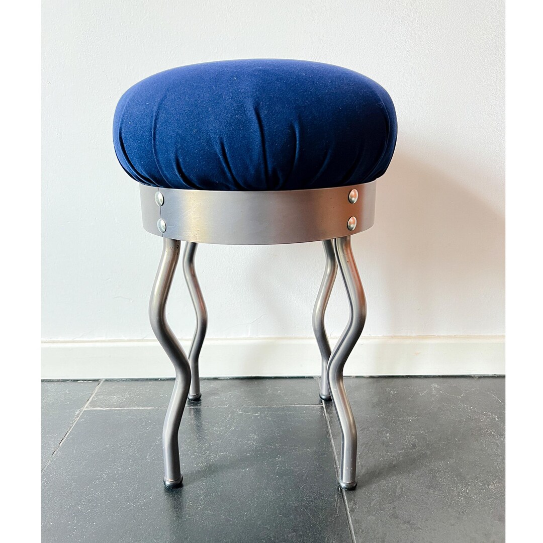 Vintage IKEA Stool 'uri', Designed by per Ivar Ledang – 1995 – Grey ...