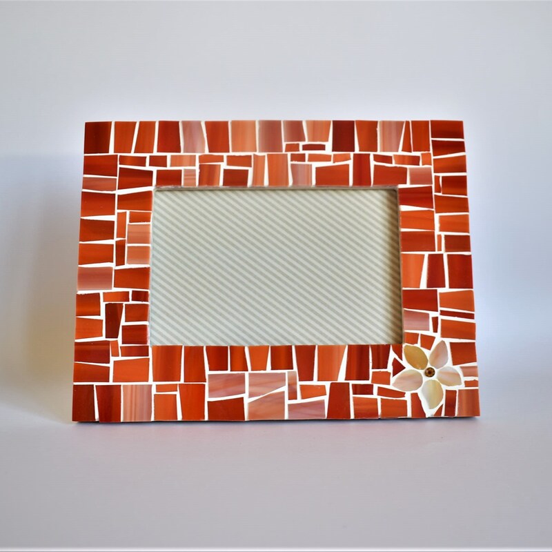 Mosaic Picture Frame - Etsy