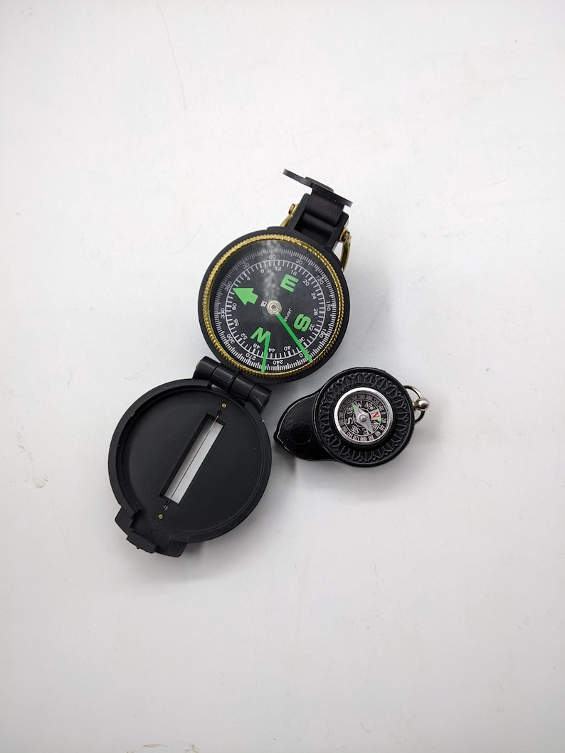 Vintage LENSATIC Compass and Stesca Map Measure. - Etsy