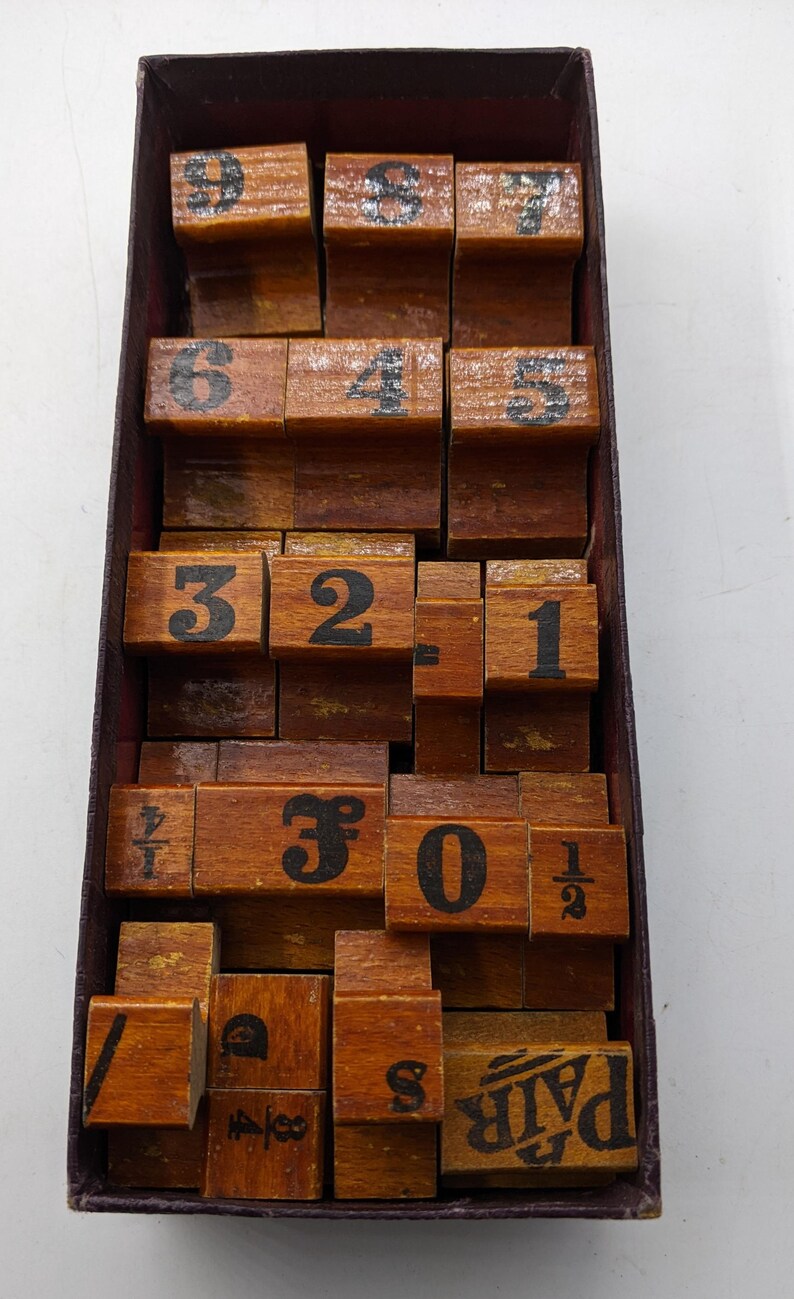 Antique Wooden Printing Blocks. - Etsy
