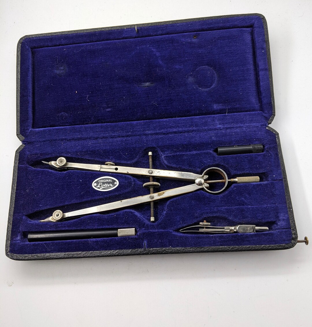 Vintage German Drafting Compass Set - Etsy
