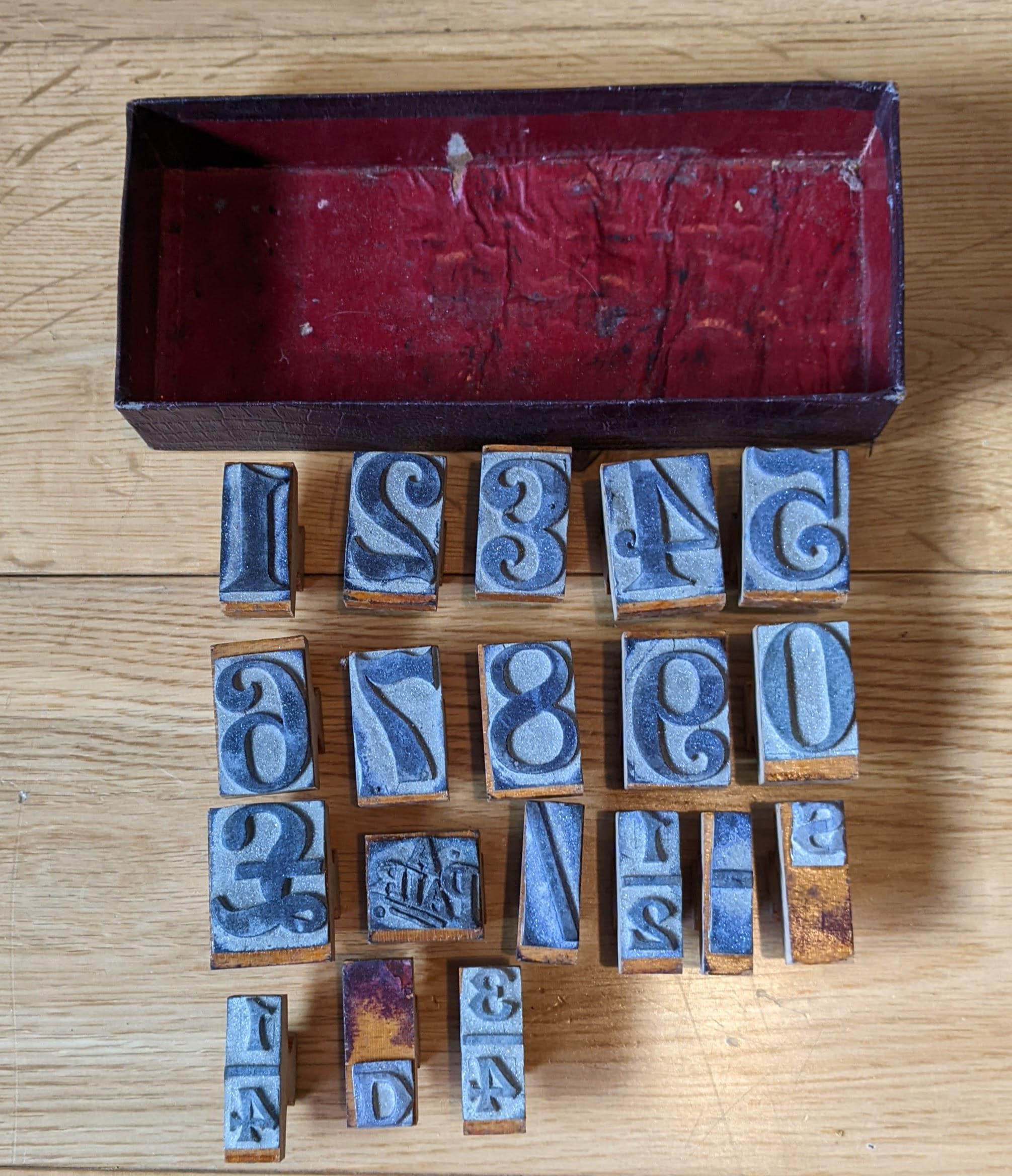 Antique Wooden Printing Blocks. - Etsy